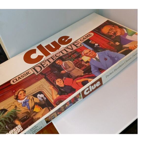 Parker Brothers | Games | Vintage Clue Complete Parker Brothers 986 ...